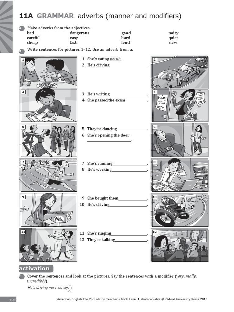 Grammar: Adverbs (Manner and Modifiers) | PDF | Adverb | Language Mechanics