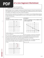Partition A Segment Worksheet | PDF