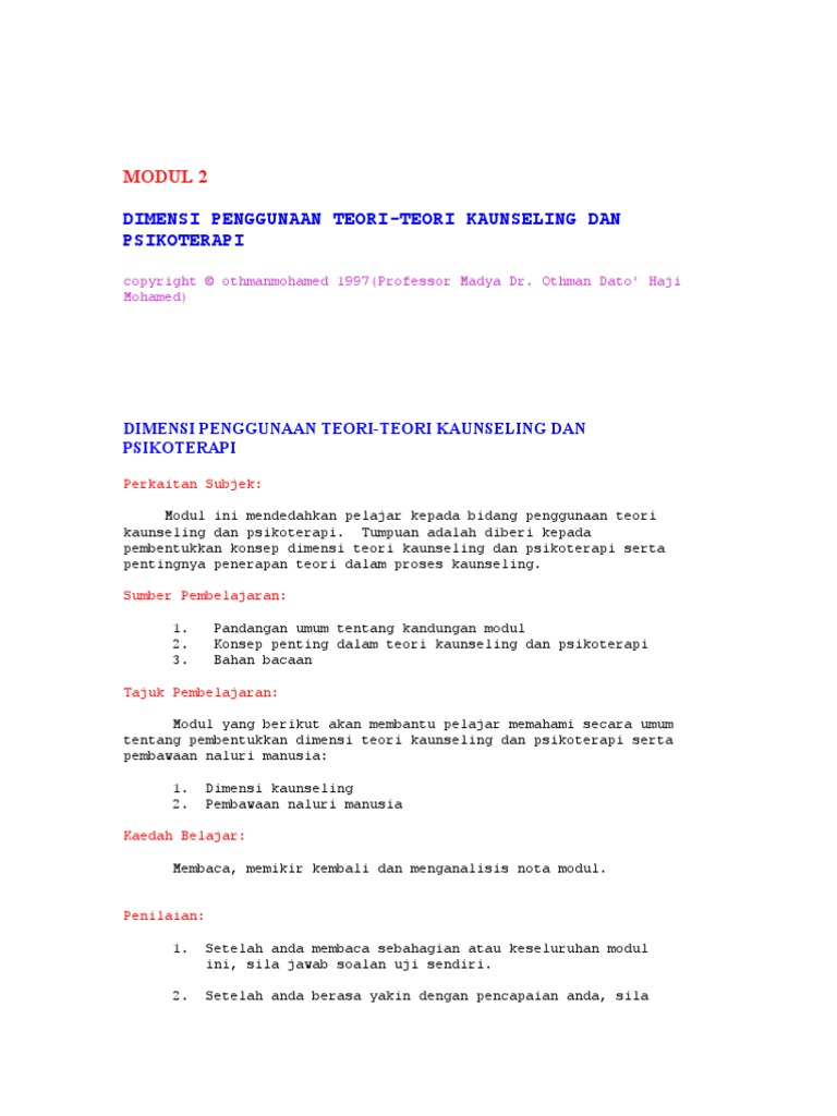 Modul 2 | PDF