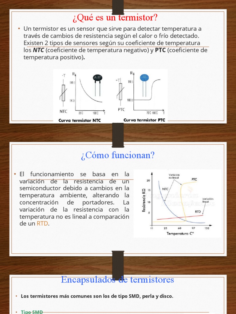 Qué Es Un Termistor | PDF