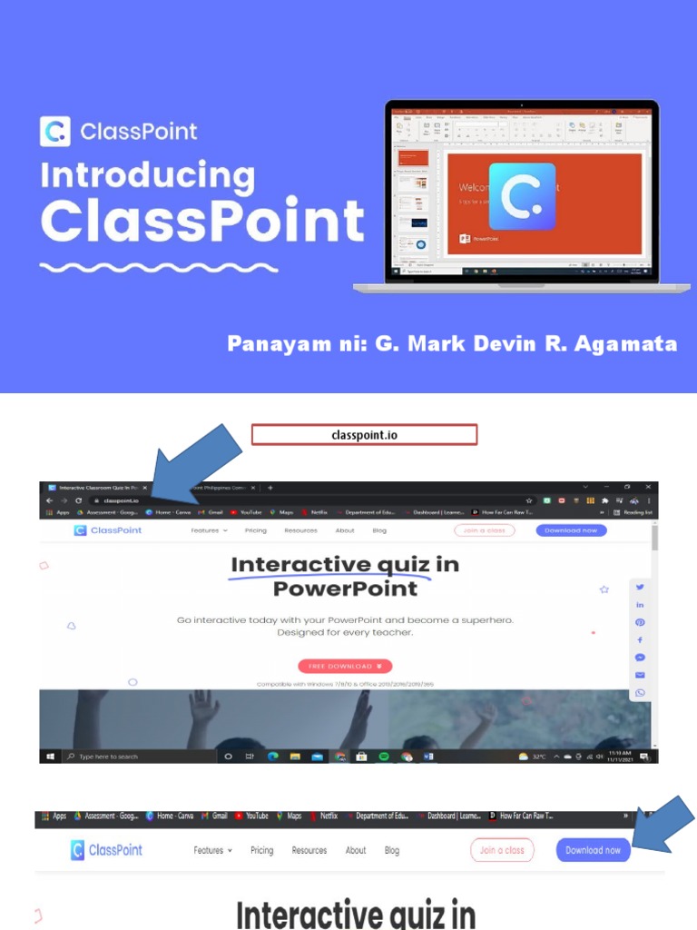 Munting Pagsinta With Classpoint | PDF