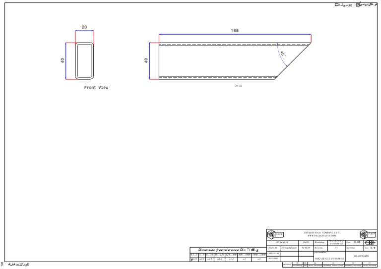 Dimension Free Tolerance Din 7168-g | PDF | Metalworking | Industrial ...