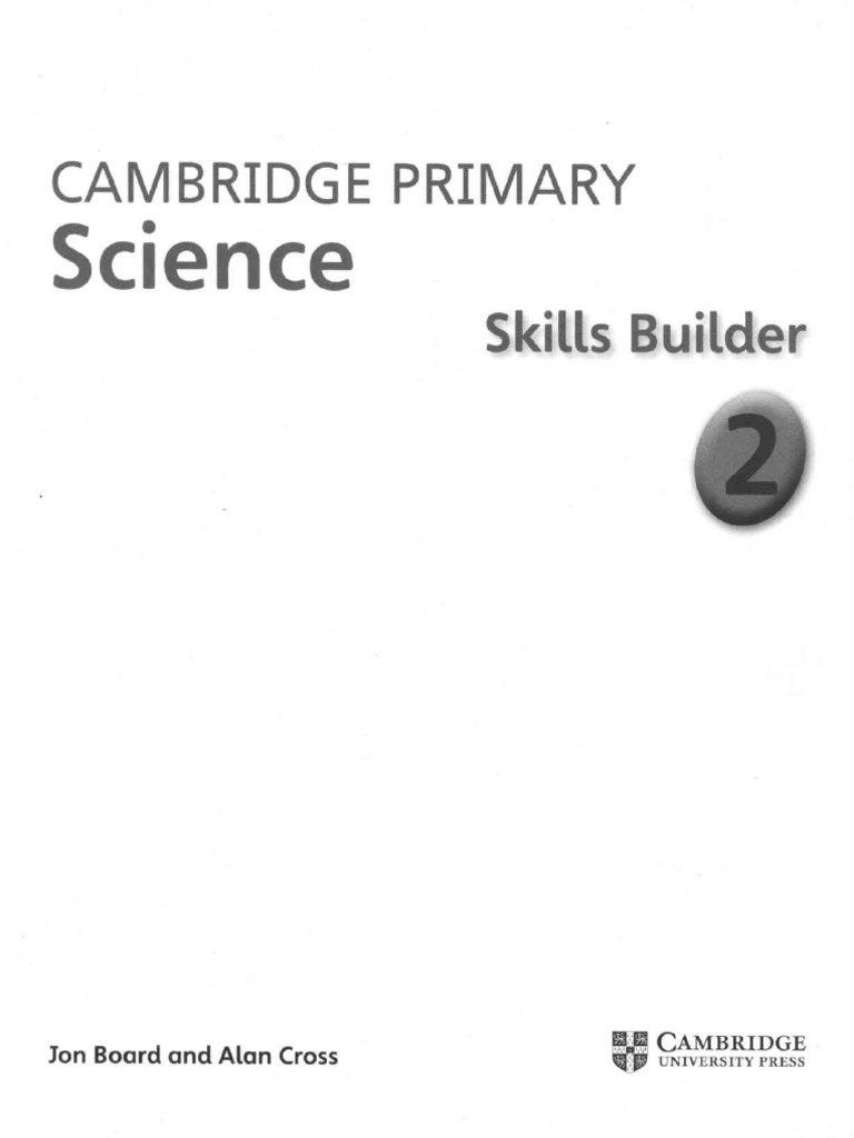 Cambridge Primary Science Skills Builder 2 | PDF