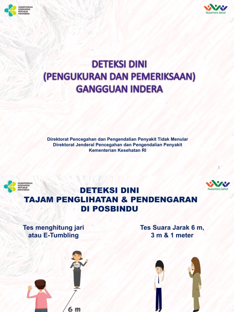 Deteksi Dini Indera | PDF