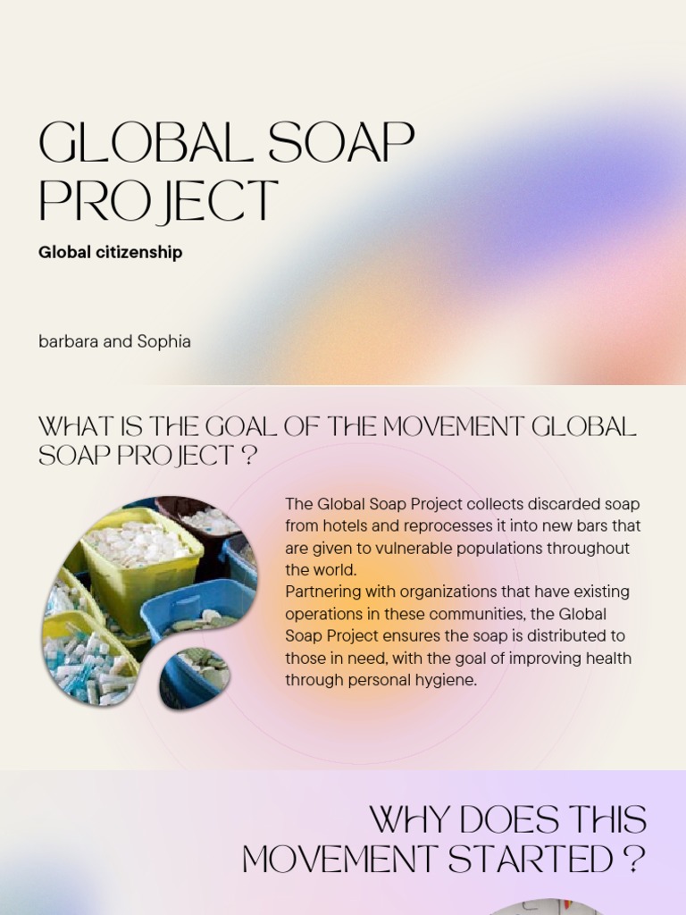 Global Soap Project | PDF