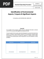 Environmental Aspects and Impact Register Template | PDF | Waste ...
