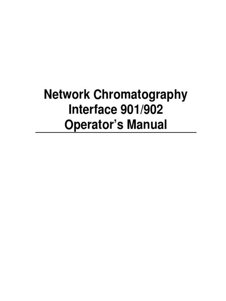 Configuracion Interfaz Perkin Elmer Nci 900 | PDF | Relay | Electrical ...