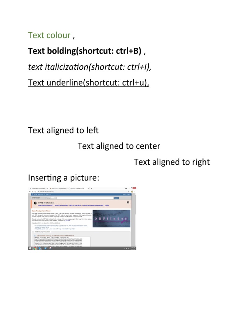 Text Formatting & Alignment Guide | PDF