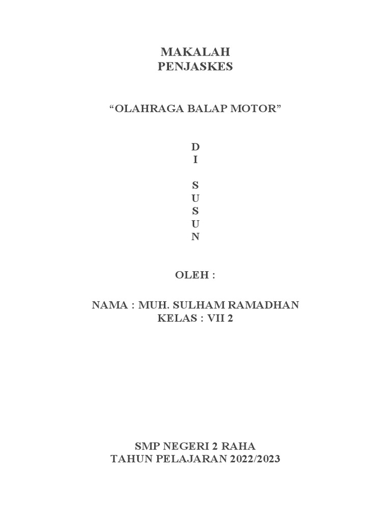 Makalah Sulham | PDF | Komputer
