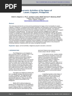 Hanunuo Mangyan - Handouts | PDF | Ethnicity | Ethnic Groups