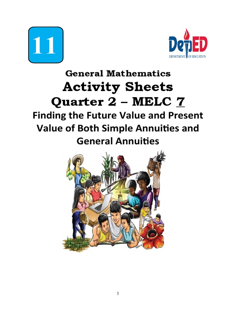 Future and Present Value of Annuities | PDF | Present Value | Interest