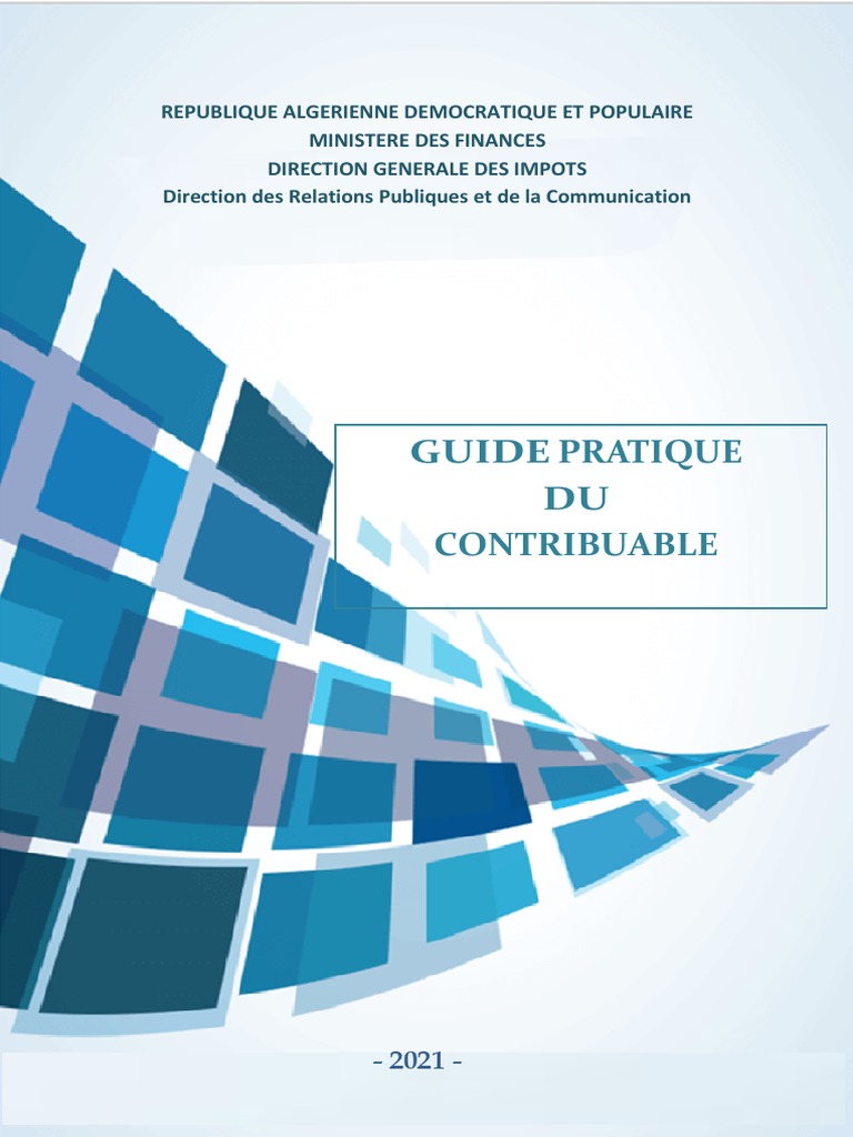 Guide pratique du contribuable 2021 | PDF | Impôt sur le revenu | Impôts