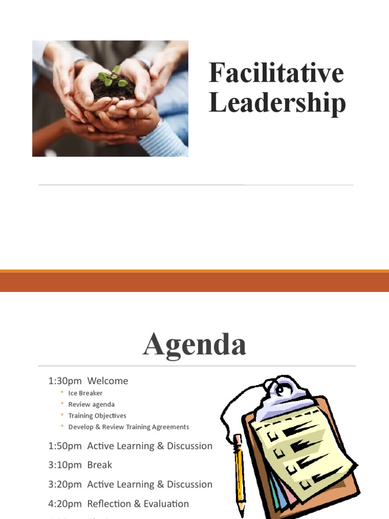 2.3.3.1 Facilitative Leadership Training | PDF | Leadership | Communication