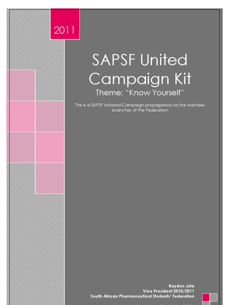 SAPSF United Campaign Kit | PDF | Hypertension | Pharmacy