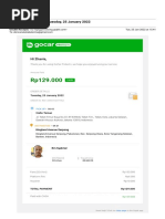Example of Gojek Invoice | PDF | Jakarta