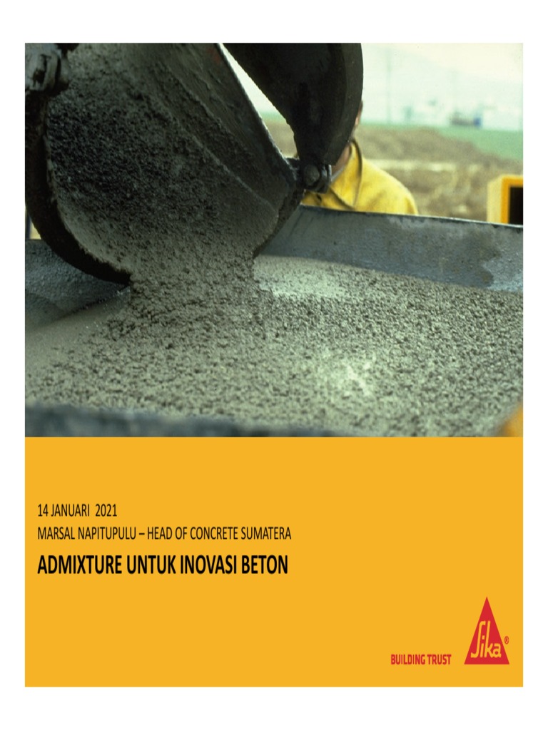 Microsoft PowerPoint - Admixture Untuk Inovasi Beton - Untuk PDF | PDF ...