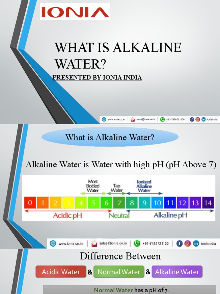 What Is Alkaline Water | PDF