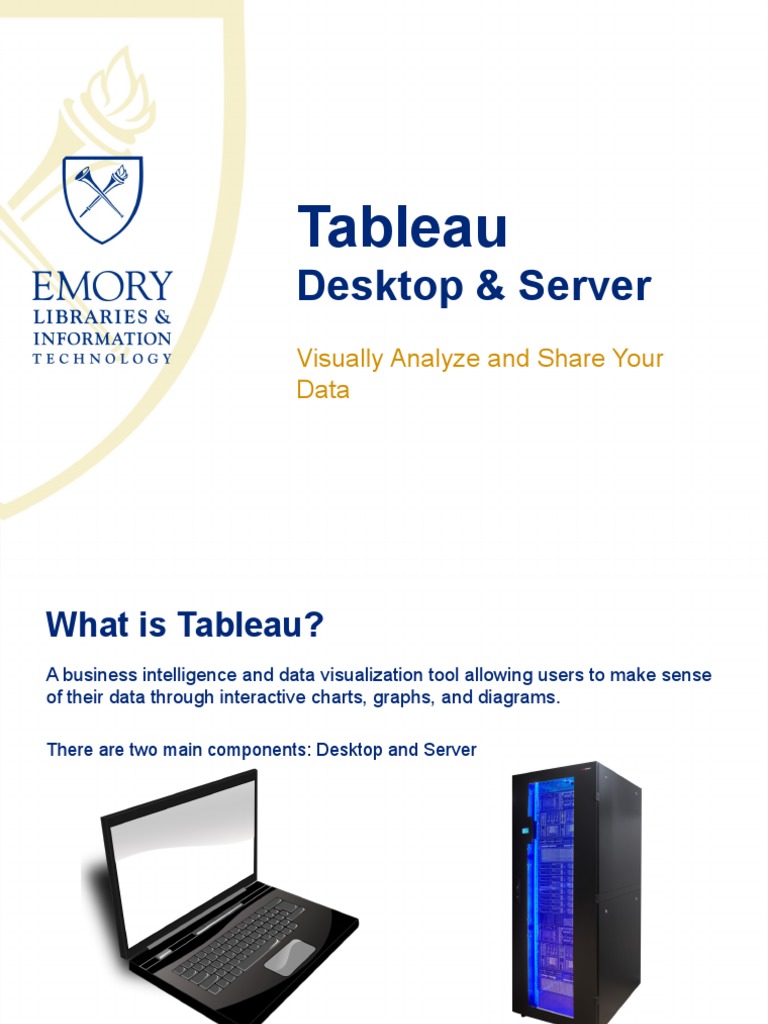 Tableau Overview Presentation | PDF | Server (Computing ...