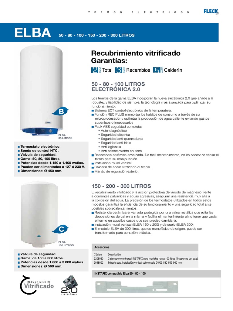 Ficha Termo Fleck Elba | PDF