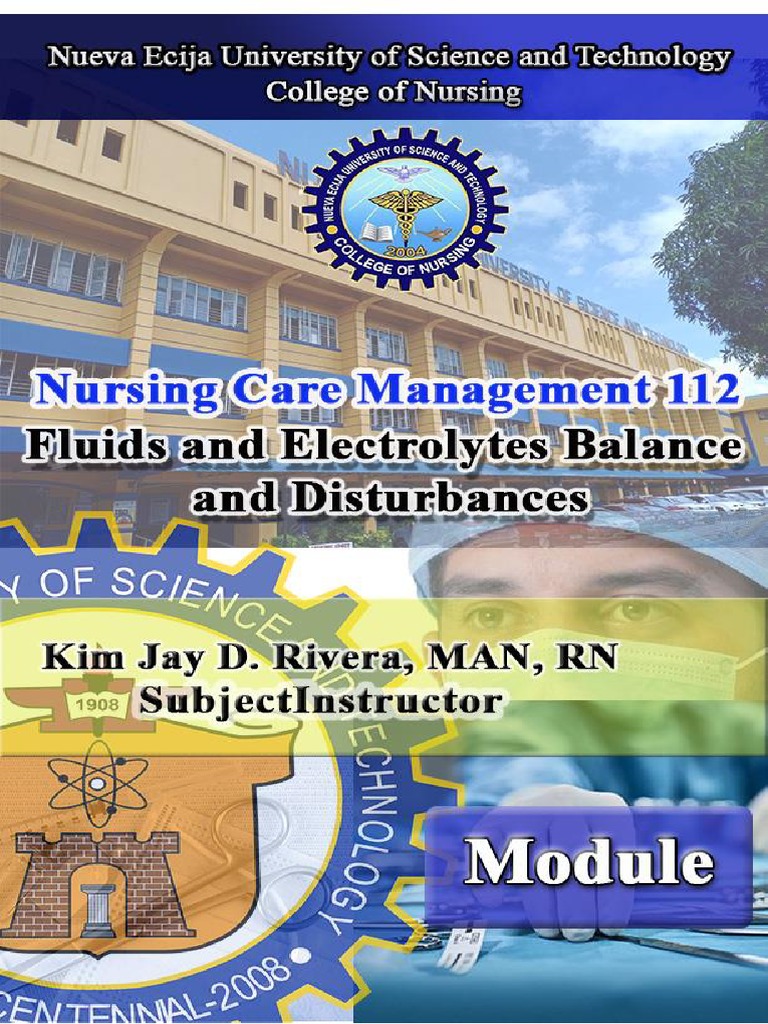 Module NCM112 FluidsElectrolytes 2 | PDF | Angiotensin | Electrolyte