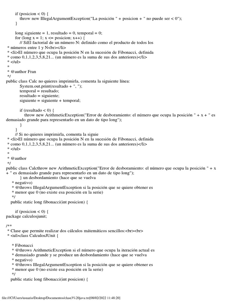 Clase3 Java | PDF | Programación de computadoras | Enseñanza de matemática