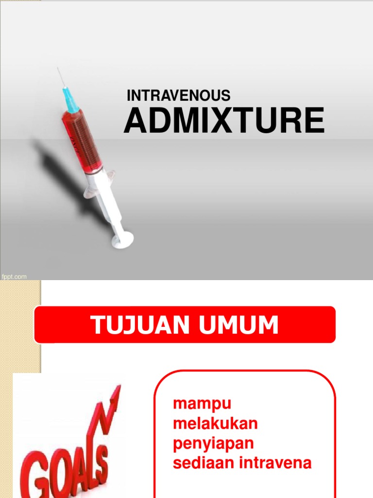 Pencampuran Obat Intravena | PDF