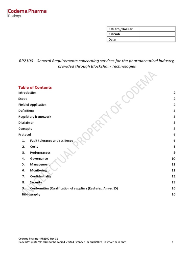 Codema Pharma - RP2100 | PDF | Cryptography | Computer Science