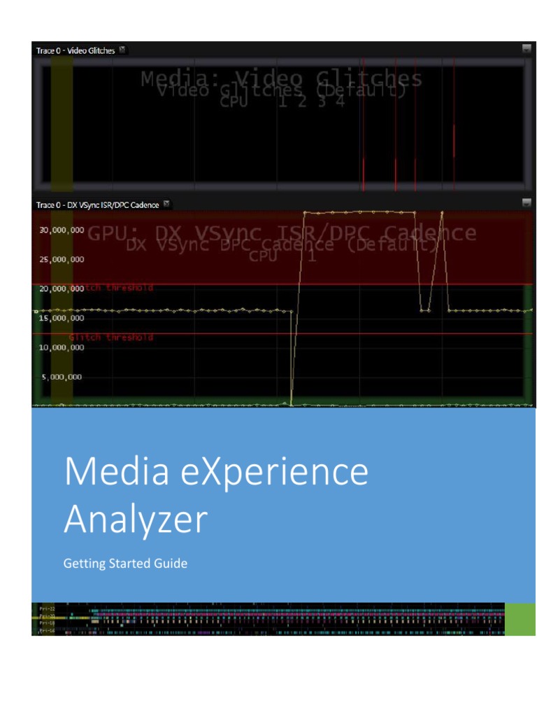 Media Experience Analyzer - Getting Started Guide | PDF | Command Line Interface | Microsoft Windows