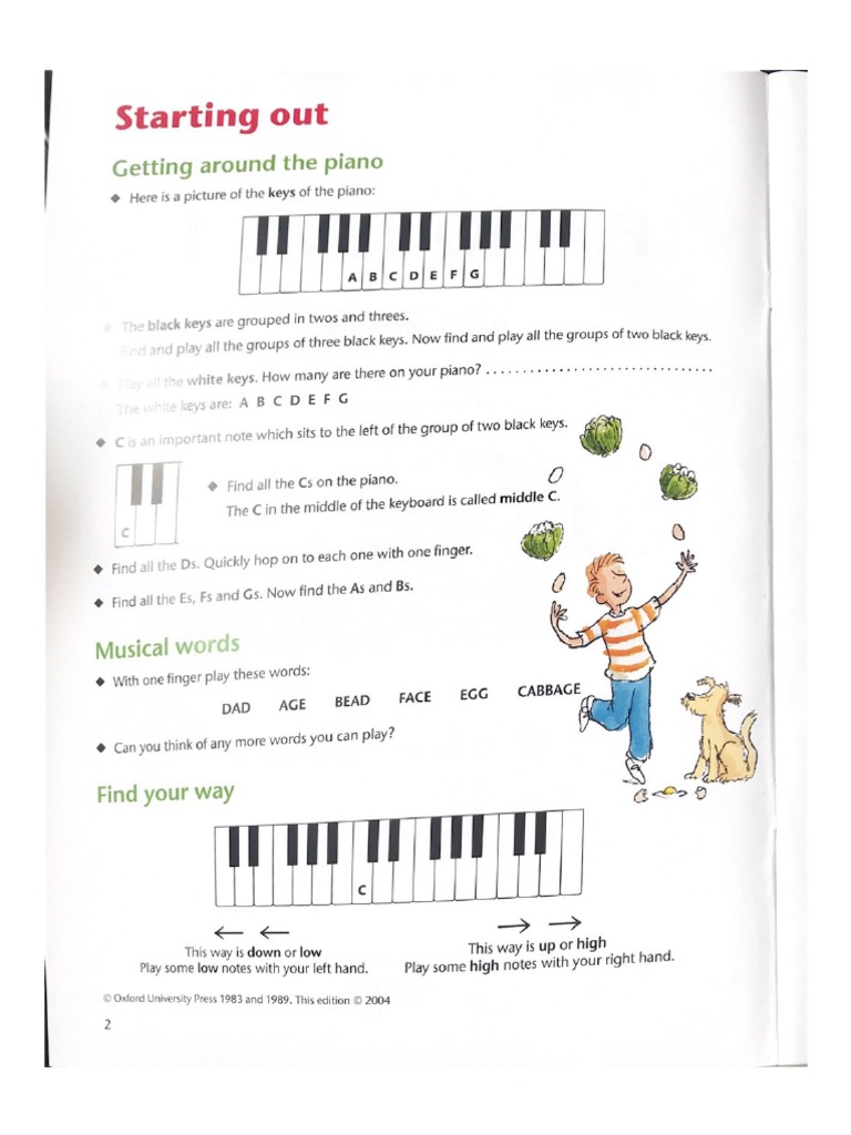 Piano Time 1 | PDF
