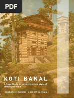 Koti Banal | PDF | Framing (Construction) | Roof