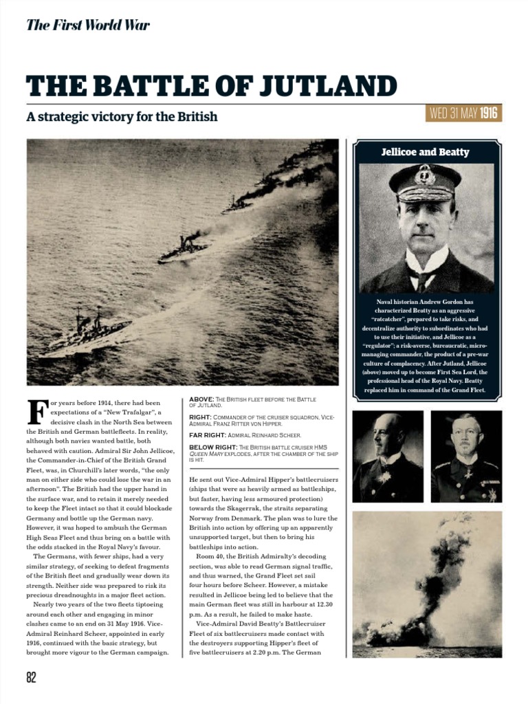 All About History - The Battle of Jutland | PDF | Battle Of Jutland ...