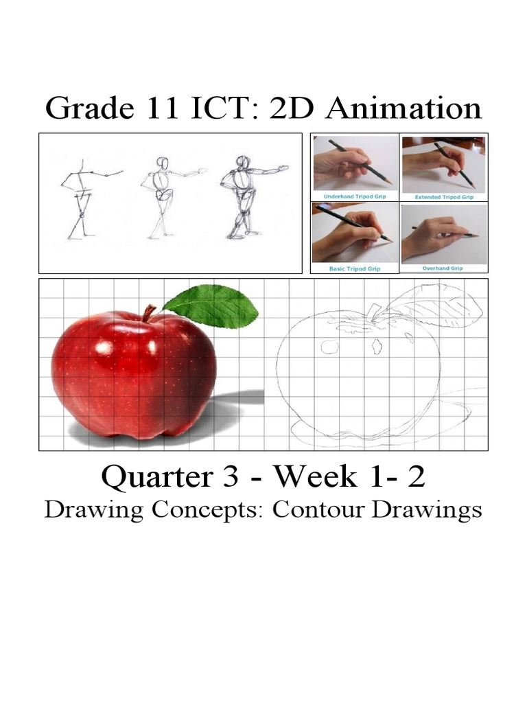 GRADE 11 Animation Week 1 - 2 | PDF | Drawing | Pencil