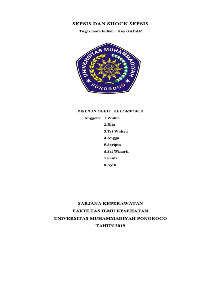 Sepsis Dan Shock Sepsis | PDF