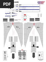An-225 Paper Model Simplified | PDF