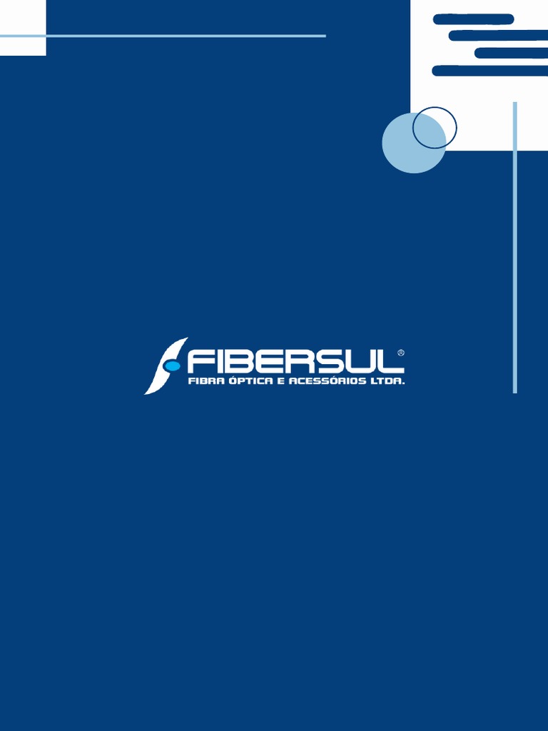 Catálogo - Fibersul - Dez21 | PDF | Fibra ótica