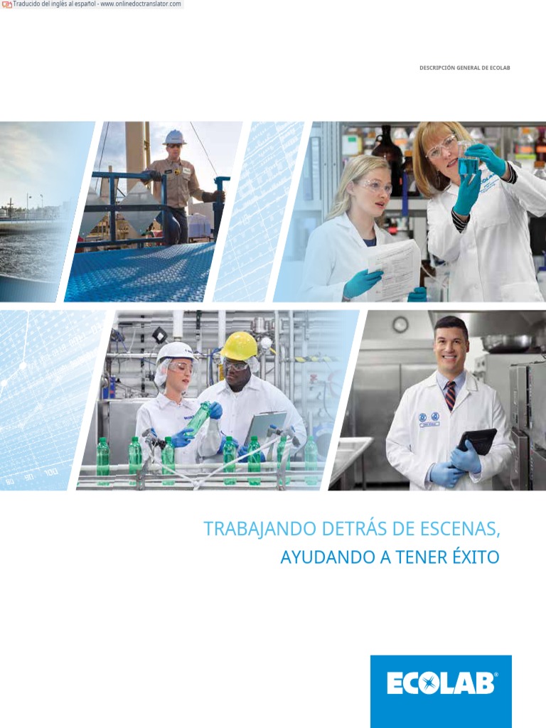 Ecolab - Corporate Overview - Final - PDF - En.es | PDF | Seguridad ...