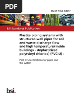 BS 4514 2001 PDF | PDF | Pipe (Fluid Conveyance) | Polyvinyl Chloride