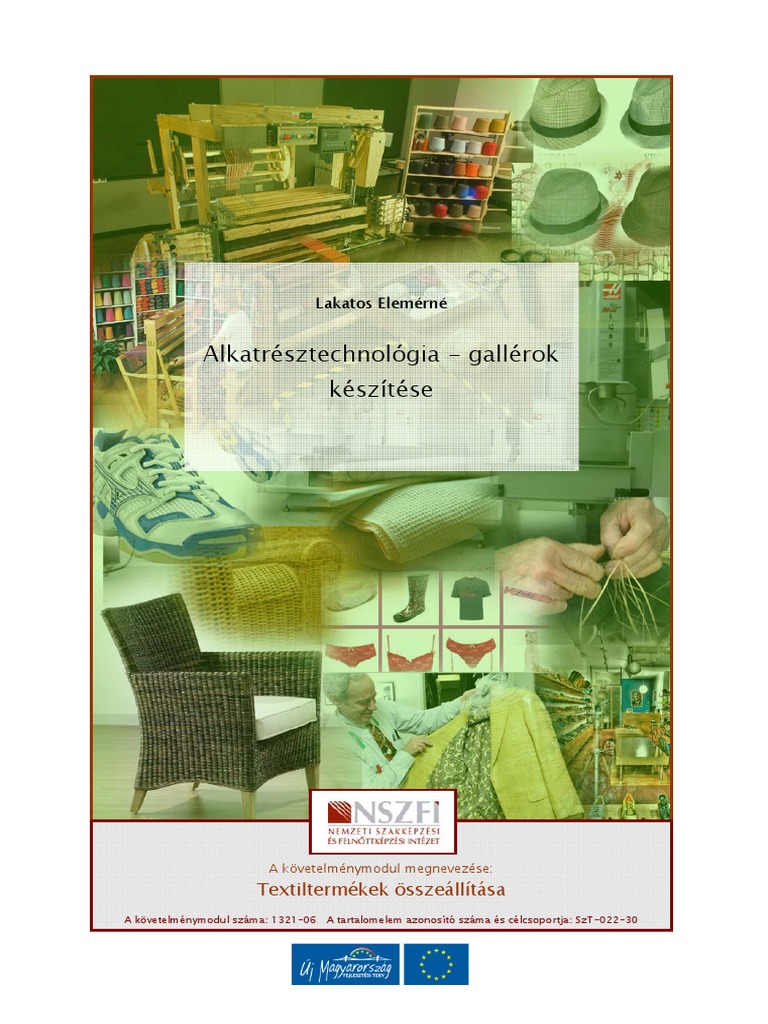 Alkatresztechnologia-Gallerok Keszitese | PDF