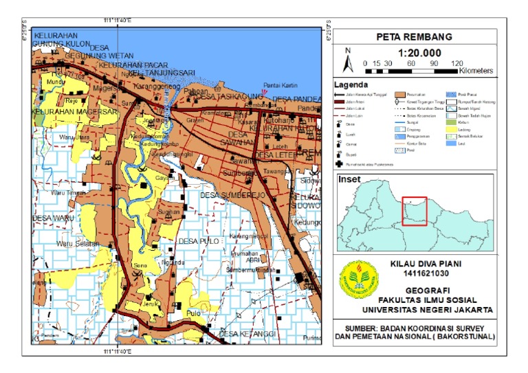Peta Rembang | PDF