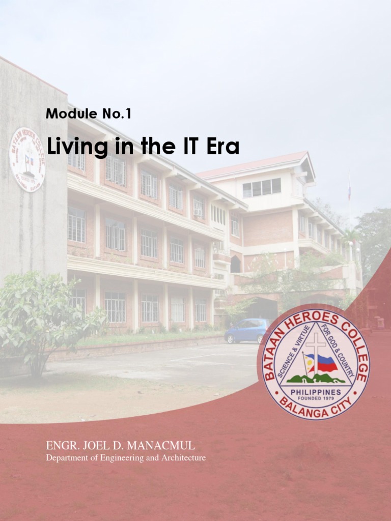 Module 01 - Living in The IT Era | PDF | Information And Communications ...