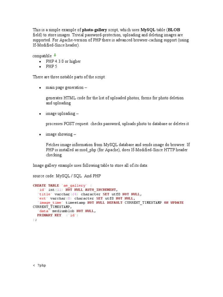 PHP Tutorial | PDF | Php | Hypertext Transfer Protocol