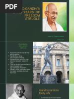 Mind Map - Nationalism in India | PDF | Mahatma Gandhi | Nonviolence