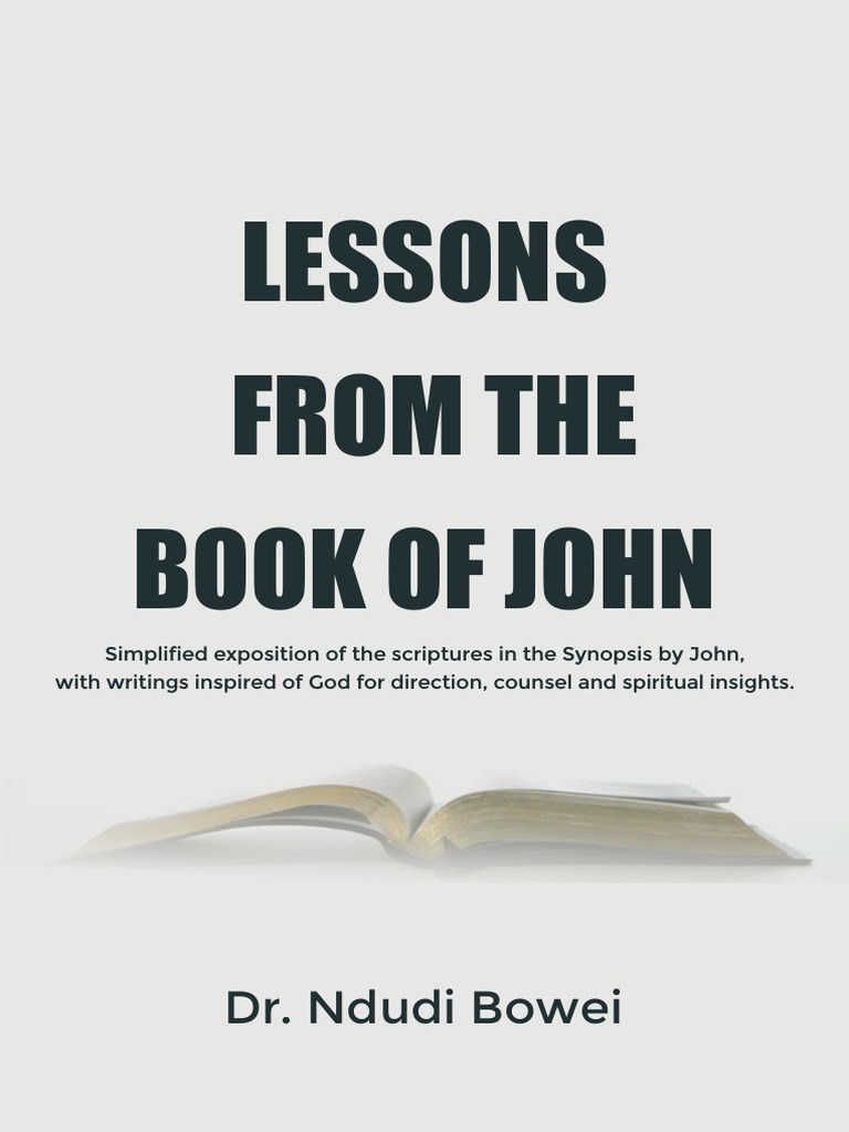 Lessons From The Book of John | PDF | Gospel Of John