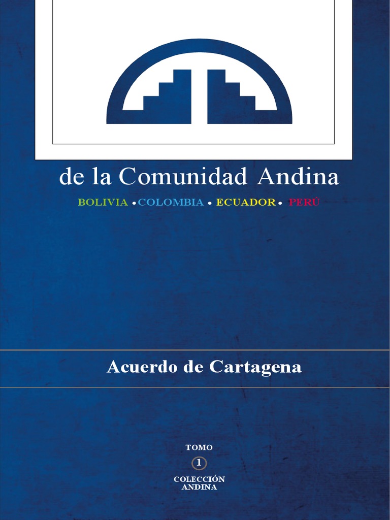 Acuerdo de Cartagena | PDF | Comunidad andina | Comisión Europea