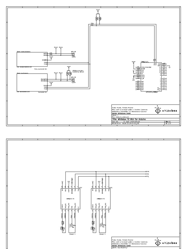 SDA SCL: Title: Whitebox T2 Mini For Arduino | PDF | Computer ...