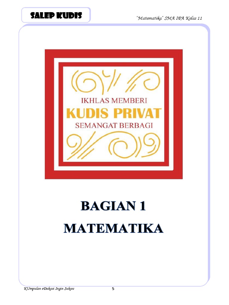 Matwa Kelas 11 2021 | PDF