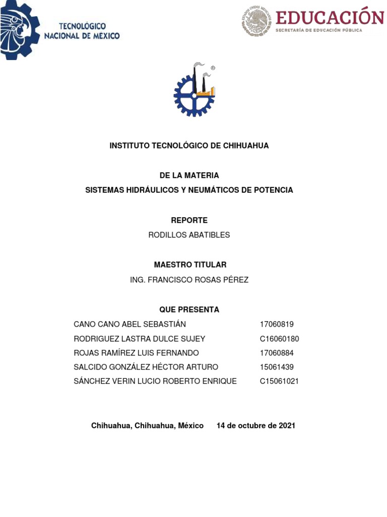 Practica de Rodillos Abatibles | PDF | Neumática | Solenoide