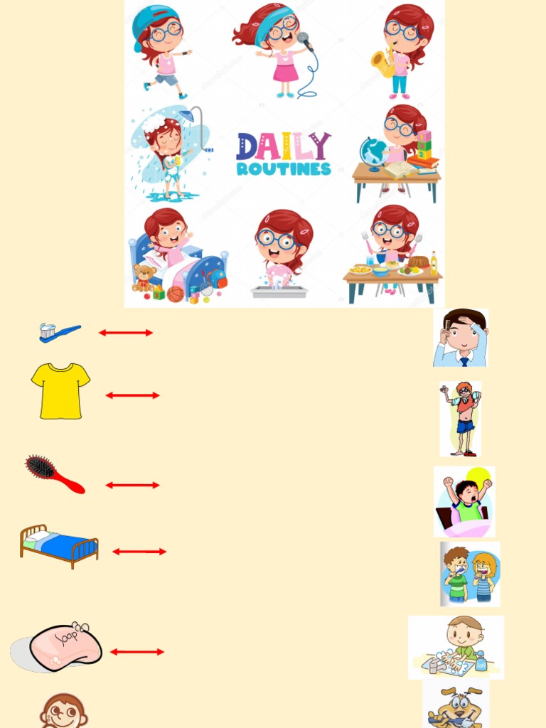 Daily Routines Classroom Posters Flashcards Fun Activities Games 133304 ...