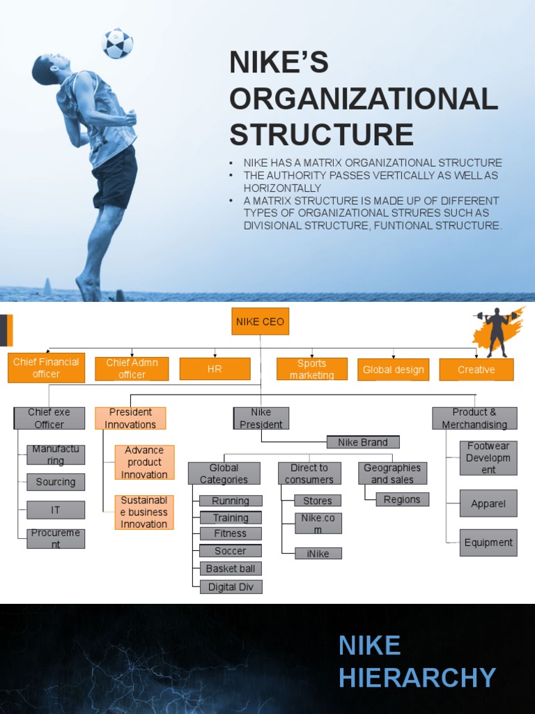 Nike - Organizational Structure | PDF
