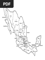 Mapa Edomex Division Politica C N | PDF | México